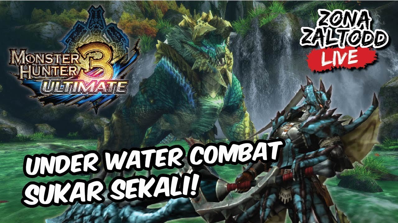LELAH DENGAN COMBO LAMA! :( - MONSTER HUNTER 3 ULTIMATE INDONESIA - YouTube