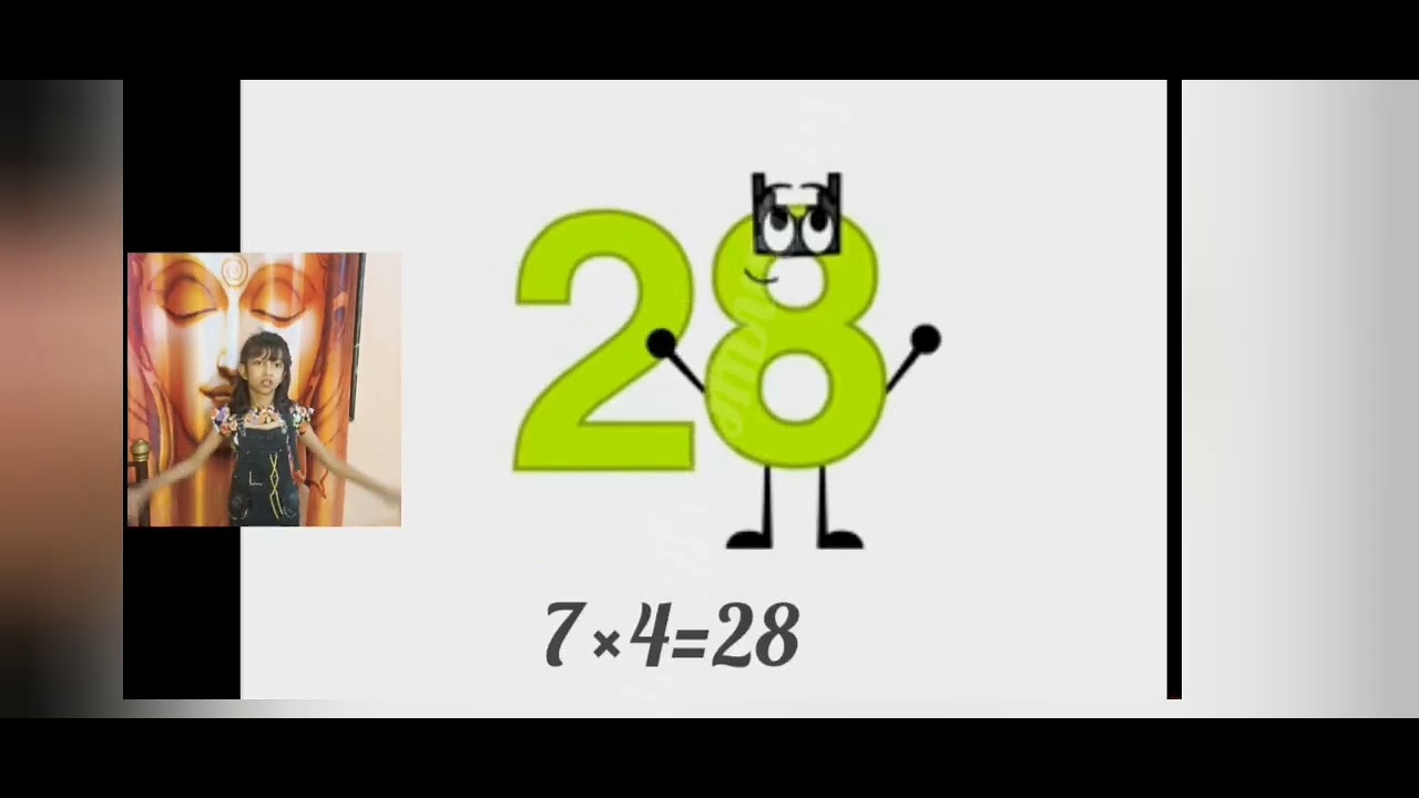 Jumpstart Number Band Table 7 |Number Band multiplication table seven ...