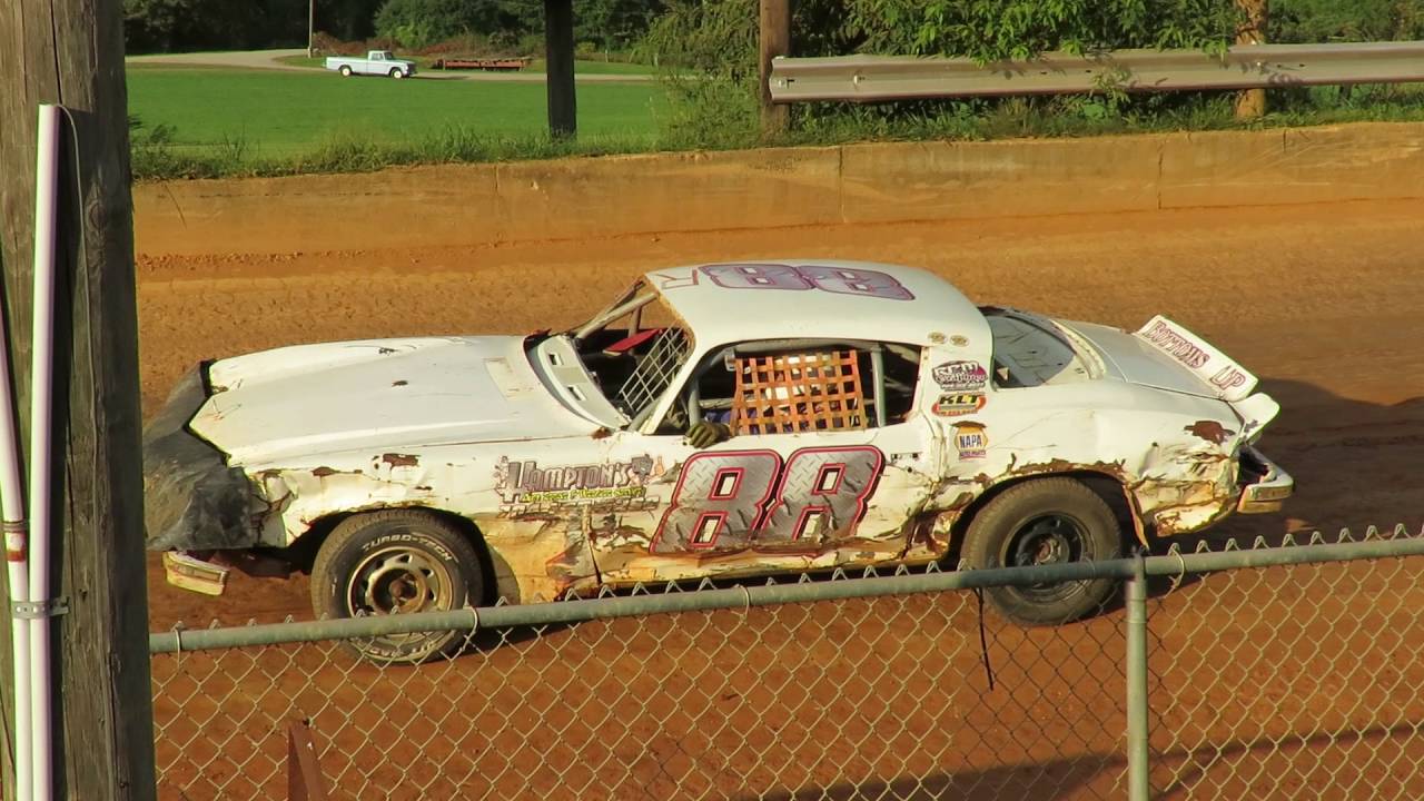 Mountain View Speedway Labor day racing 9 / 5 / 2016 stock 8 class 6 ...