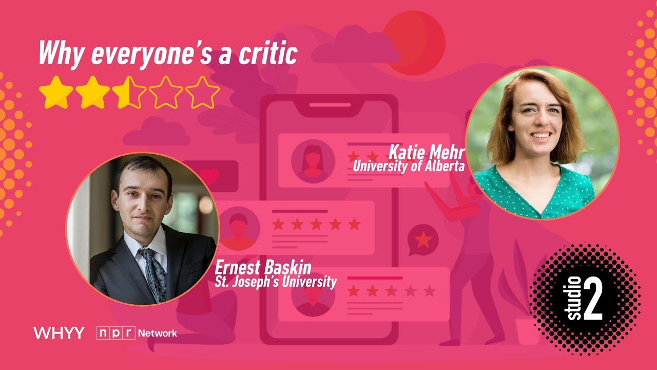 Why everyone’s a critic | Studio 2 from WHYY | 7/31/2025 - YouTube