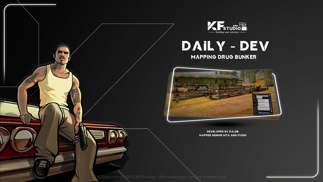 1° DailyDev MTA:SA | Mapping the Exterior of a Drug Bunker - [Ready ...