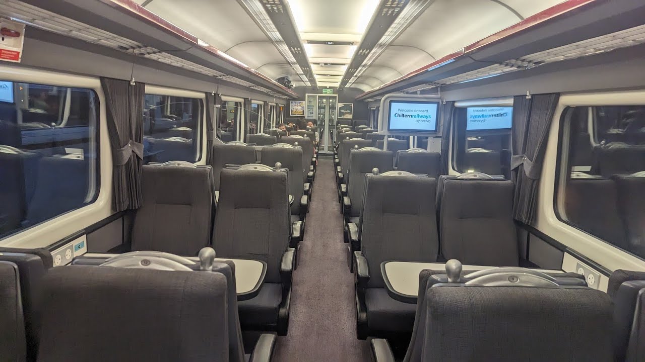 68012 at Marylebone (and Chiltern Railways Mk3 set walkthrough) 16/09 ...