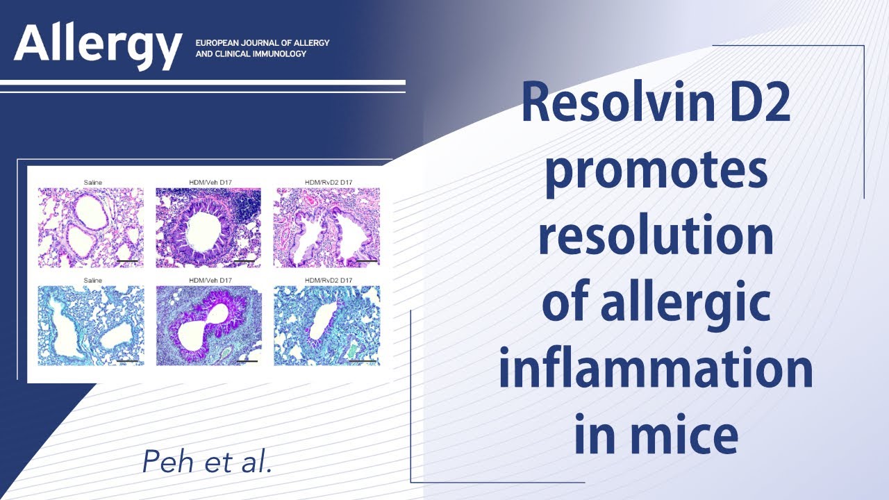 Resolvin D2 regulates type 2 inflammatory responses and promotes ...