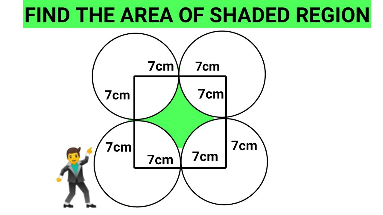 Math Olympaid Problem | Calculate the area of shaded region | Geometry ...