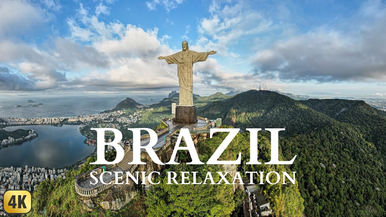 Brazil 4K - Scenic Relaxation Film With Calming Music - YouTube