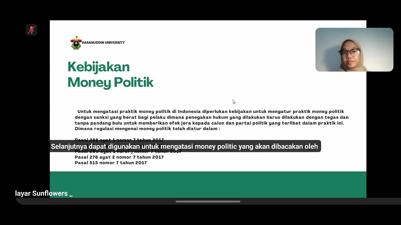 ANALISIS MONEY POLITIK DALAM PEMILU (KELOMPOK 3) - YouTube