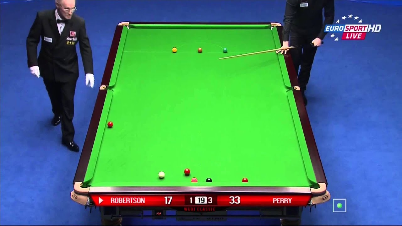 Snooker. Wuxi Classic 2014. Final. ROBERTSON-PERRY. 1 session - YouTube