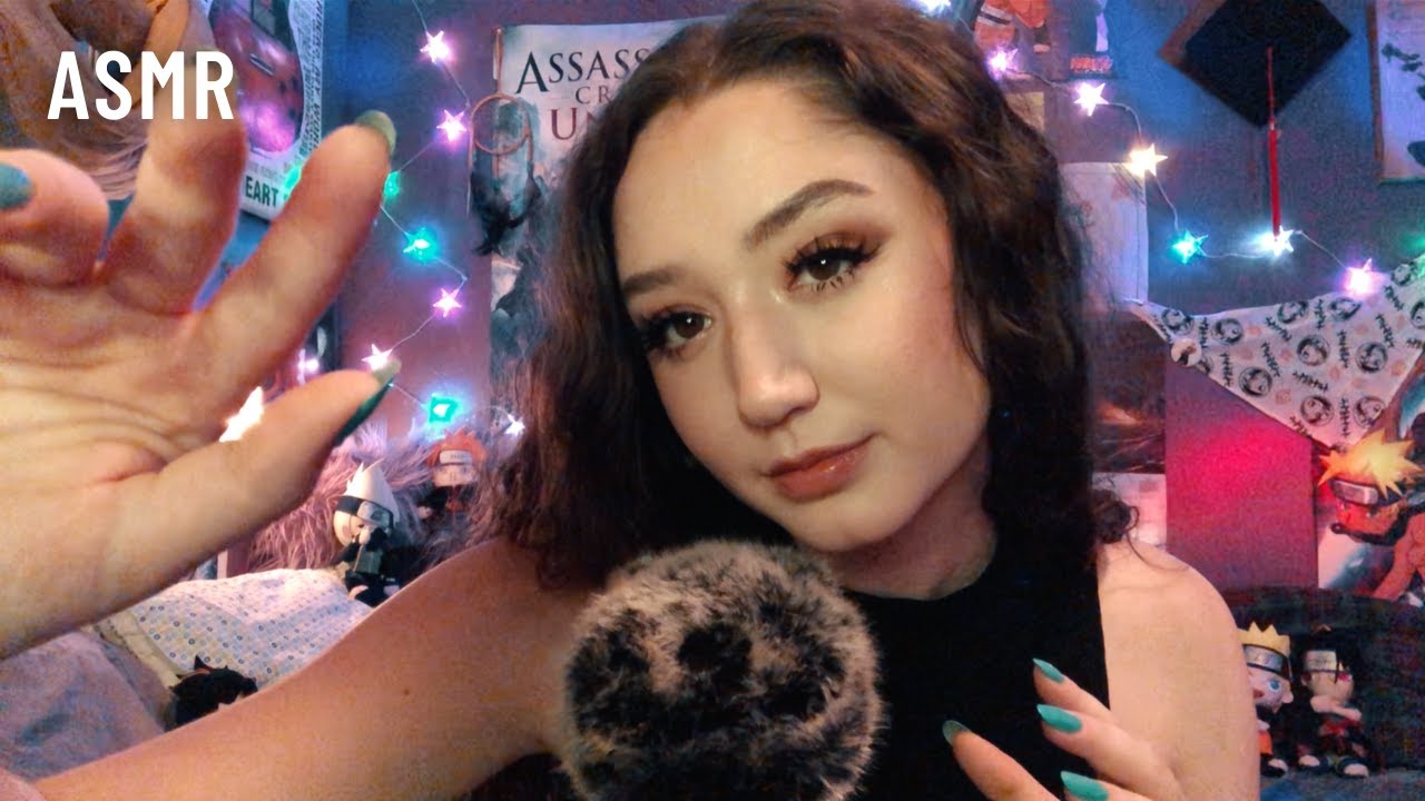 ASMR UP CLOSE, FAST Hand Movements & Mouth Sounds - YouTube