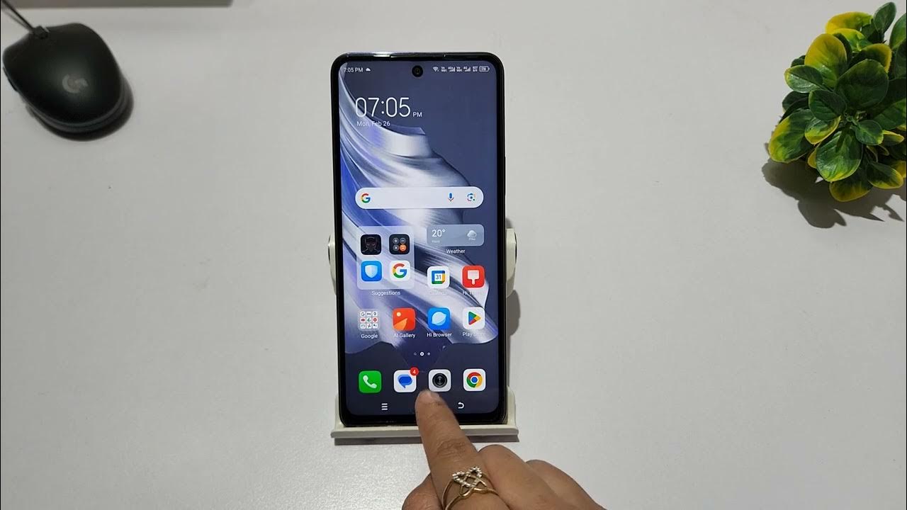 Enable screen recording with audio in tecno spark 20 |Tecno spark 20c me screen recording kaise ...