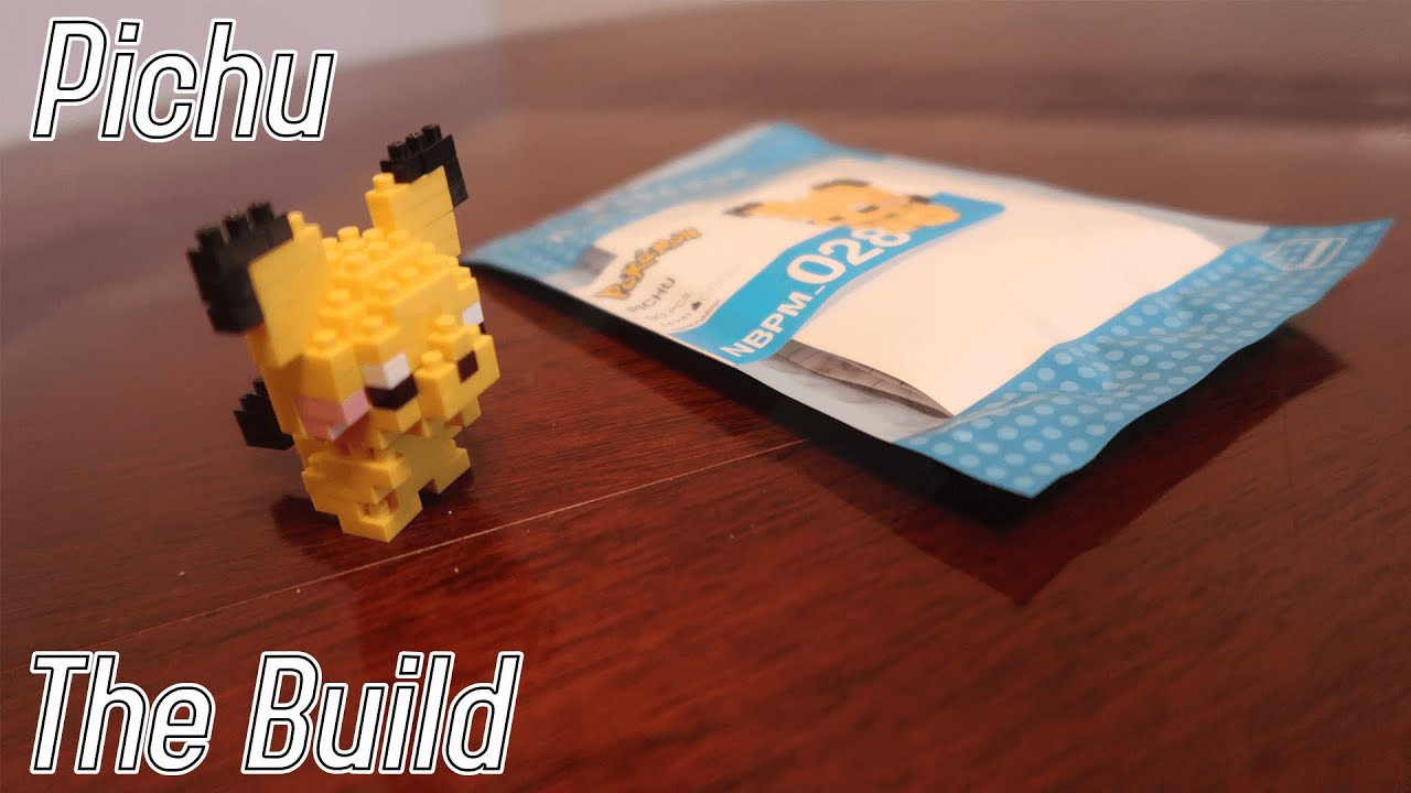 Micro Brick/Nanoblocks PICHU! - The Build - YouTube
