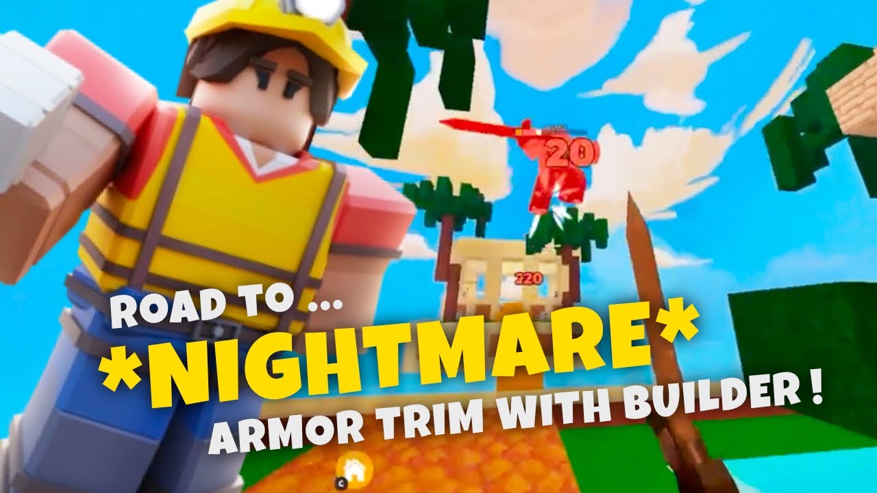 Road to *NIGHTMARE ARMOR TRIM* with BUILDER KIT ! - YouTube