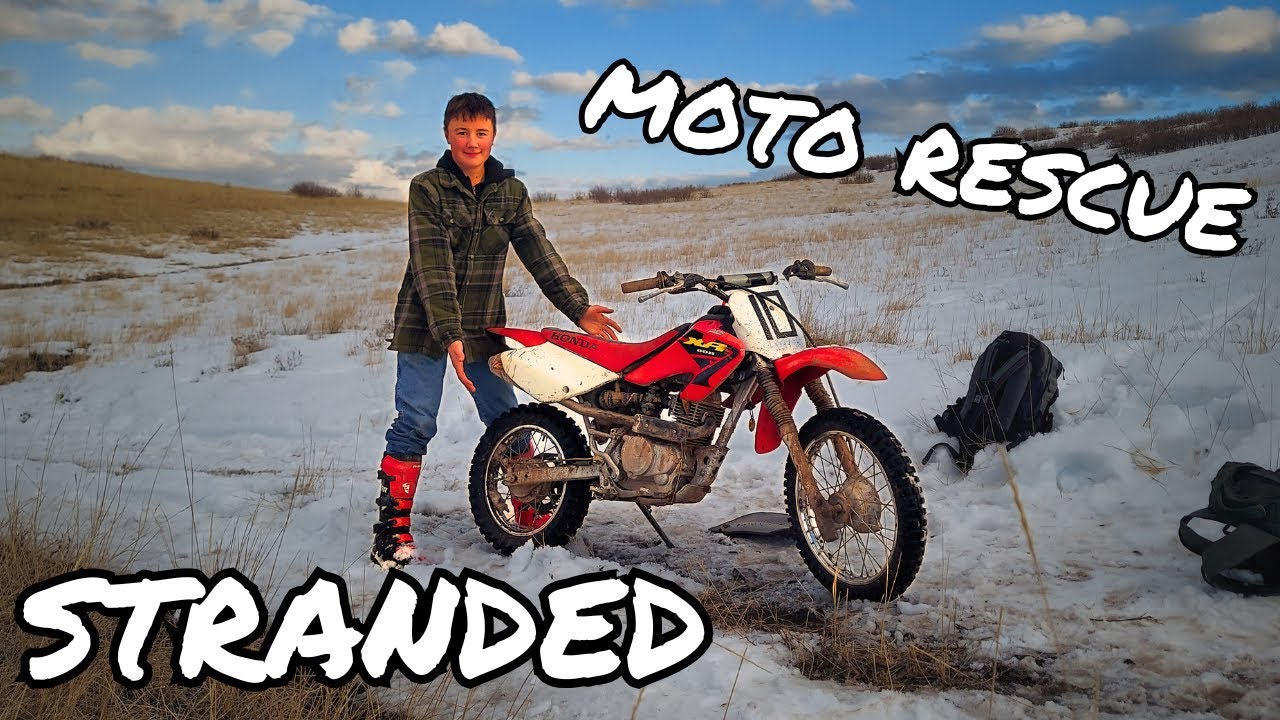 Tools, Trails, and Triumph: My First Motorcycle Rescue! - YouTube