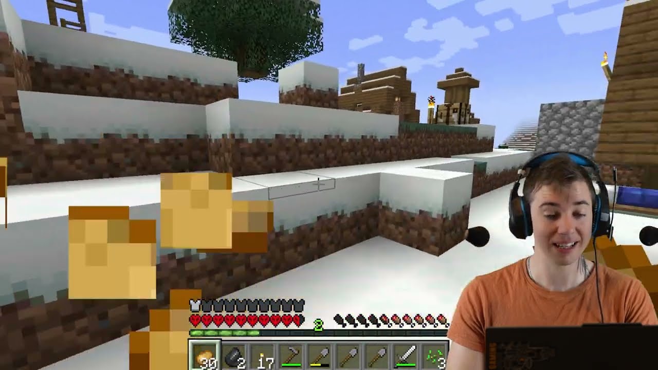 ASMR MINECRAFT : HARDCORE EP 2 ! ( si je meurs la série s'arrête ! ) - YouTube