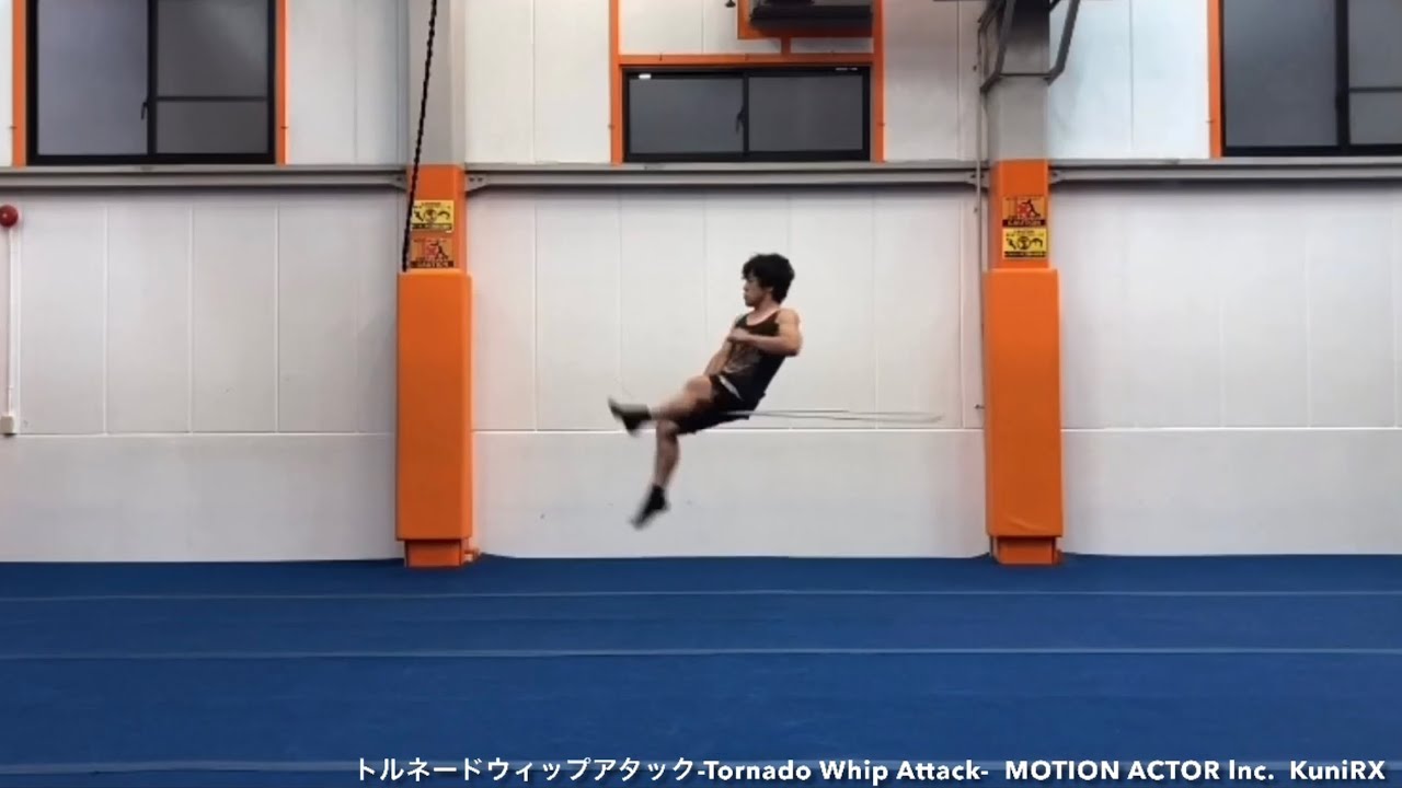 【Strange weapon】Tornado Whip Attack トルネードウィップアタック KuniRX - YouTube