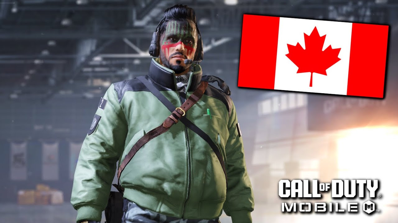 Wait, He's CANADIAN? New Talon skin in CODM - YouTube