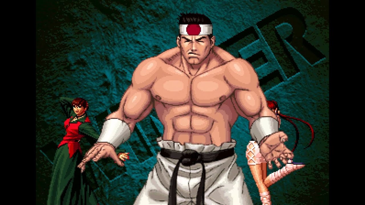 411: King of Fighters 98 PS2 \\ Daimon, Vice, Shermie max lvl team play ...