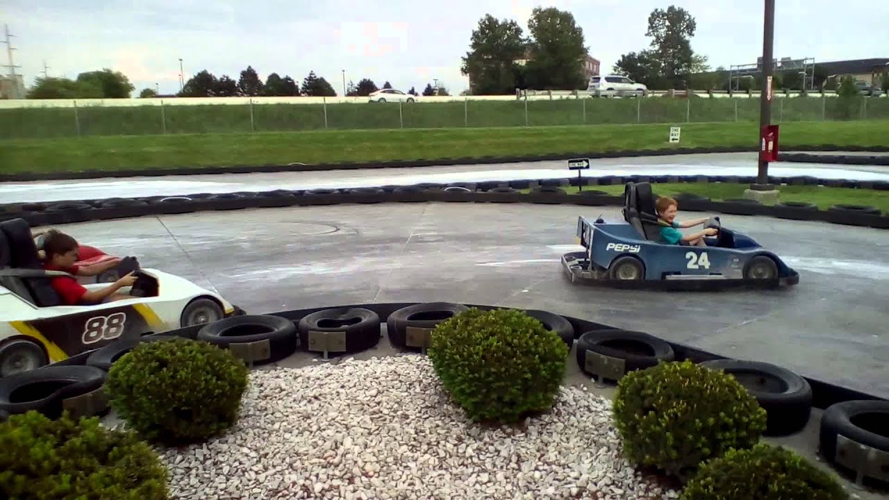 Magic Mountain Go Cart - YouTube