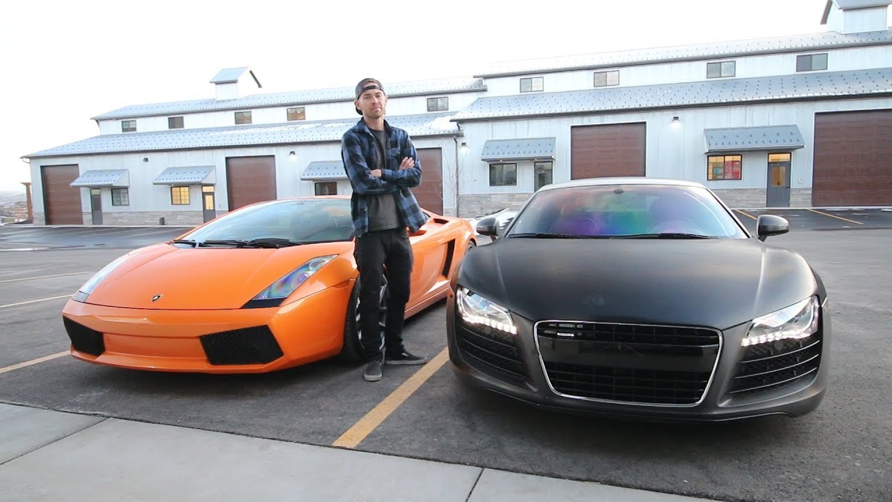 My Audi R8 was in an Accident **disclaimer** it's not that bad, kinda ...