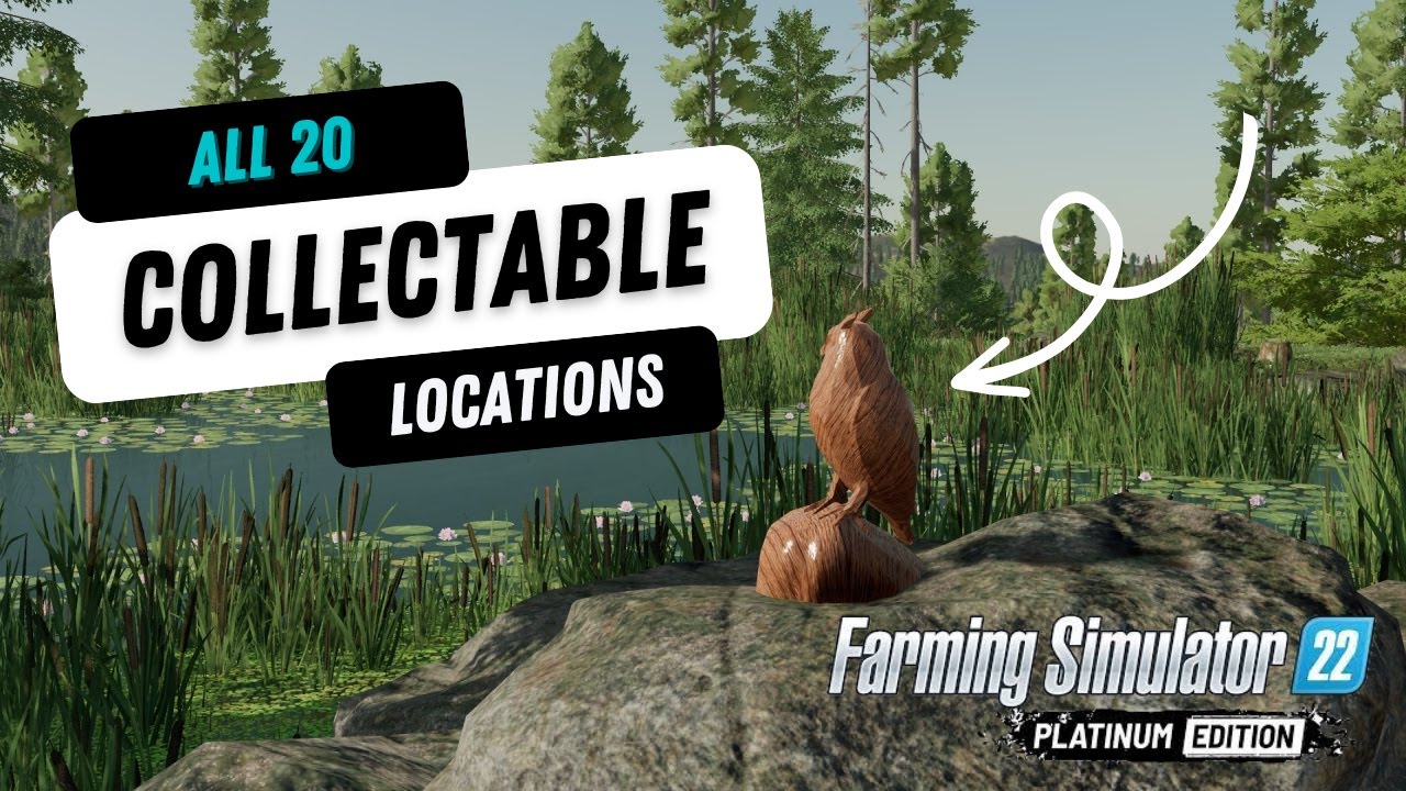 SILVERRUN FOREST | Collectable Locations | Farming Simulator 22 - YouTube