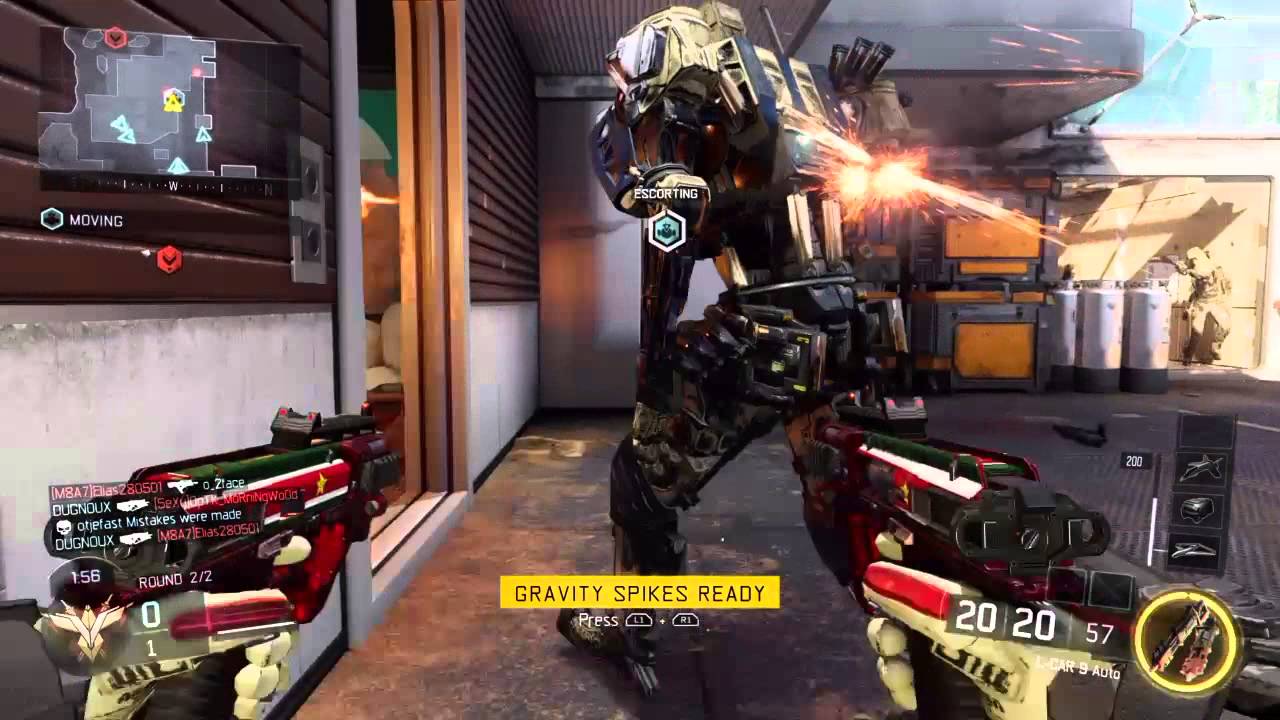 Gameplay cod bo3 66 pistol kills L-CAR 9 dual combine call of duty ...