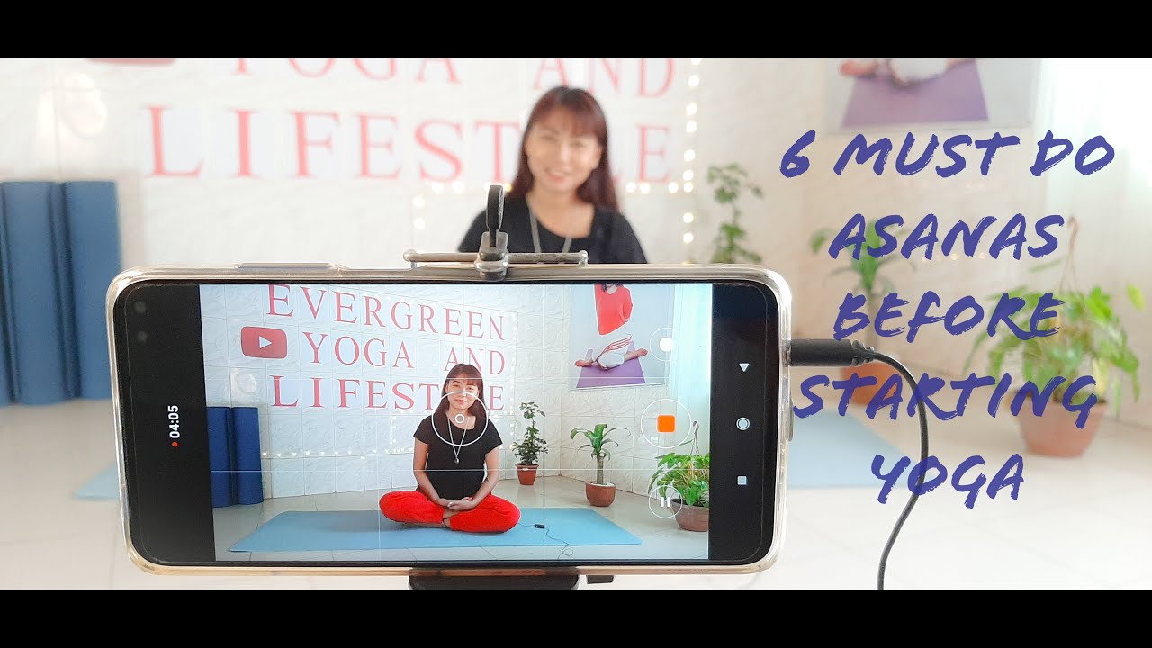 6 Basic Sitting Yoga Asanas - YouTube