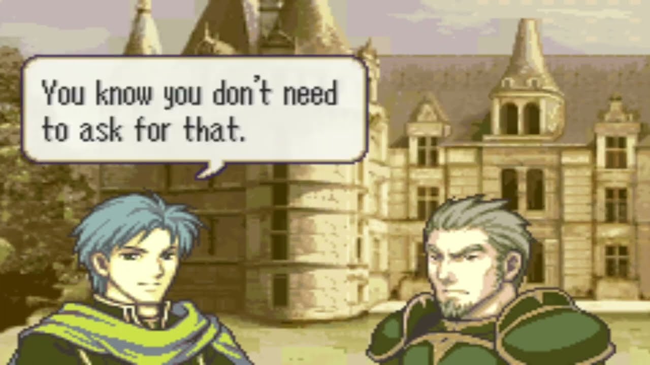 FE6 Custom Cutscene - Chapter 3 Extended End Scene - YouTube