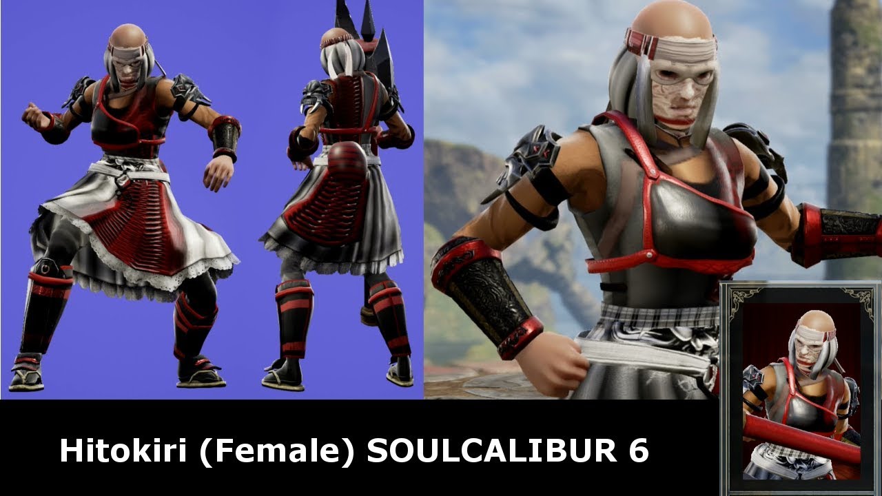 SOULCALIBUR 6 FORMULA: Hitokiri (Female) - YouTube