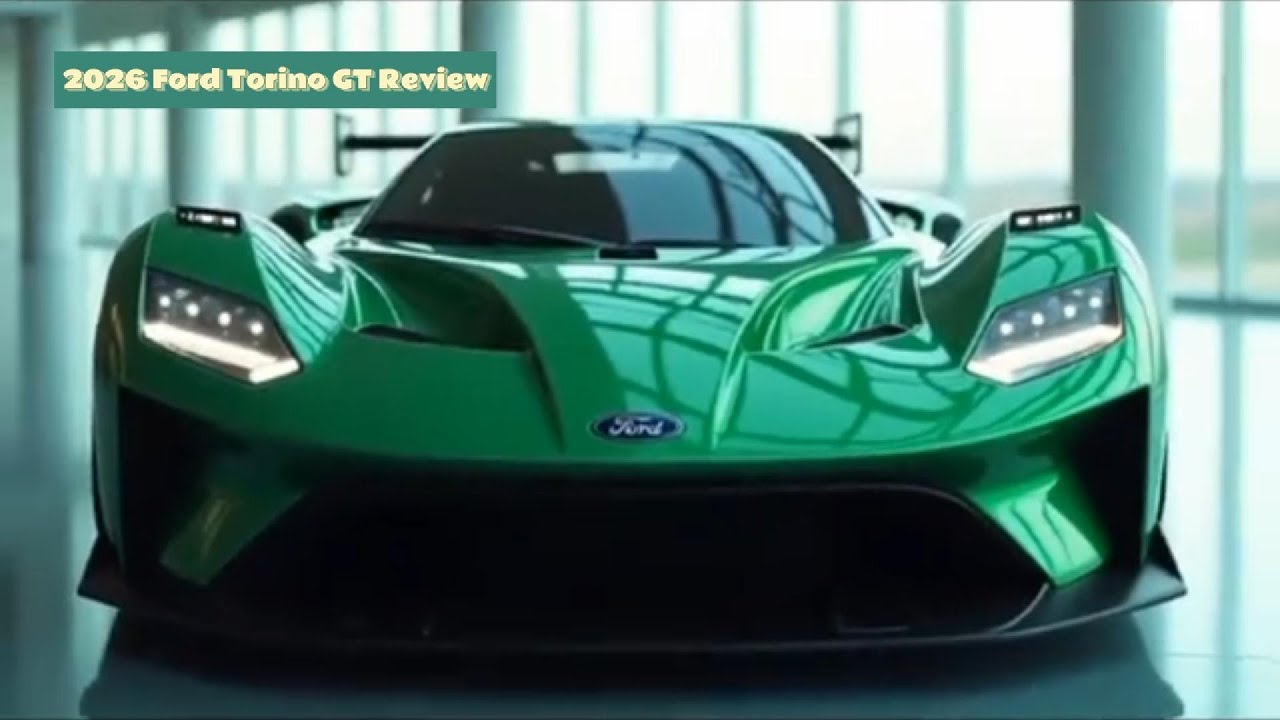 2026 Ford Torino GT Review – The American Muscle Icon Reborn - YouTube