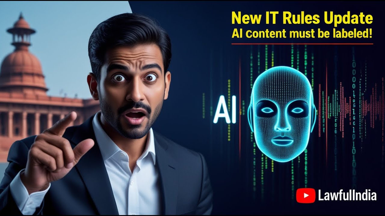 Government Proposes IT Rules Amendments: Mandatory Labelling of AI ...