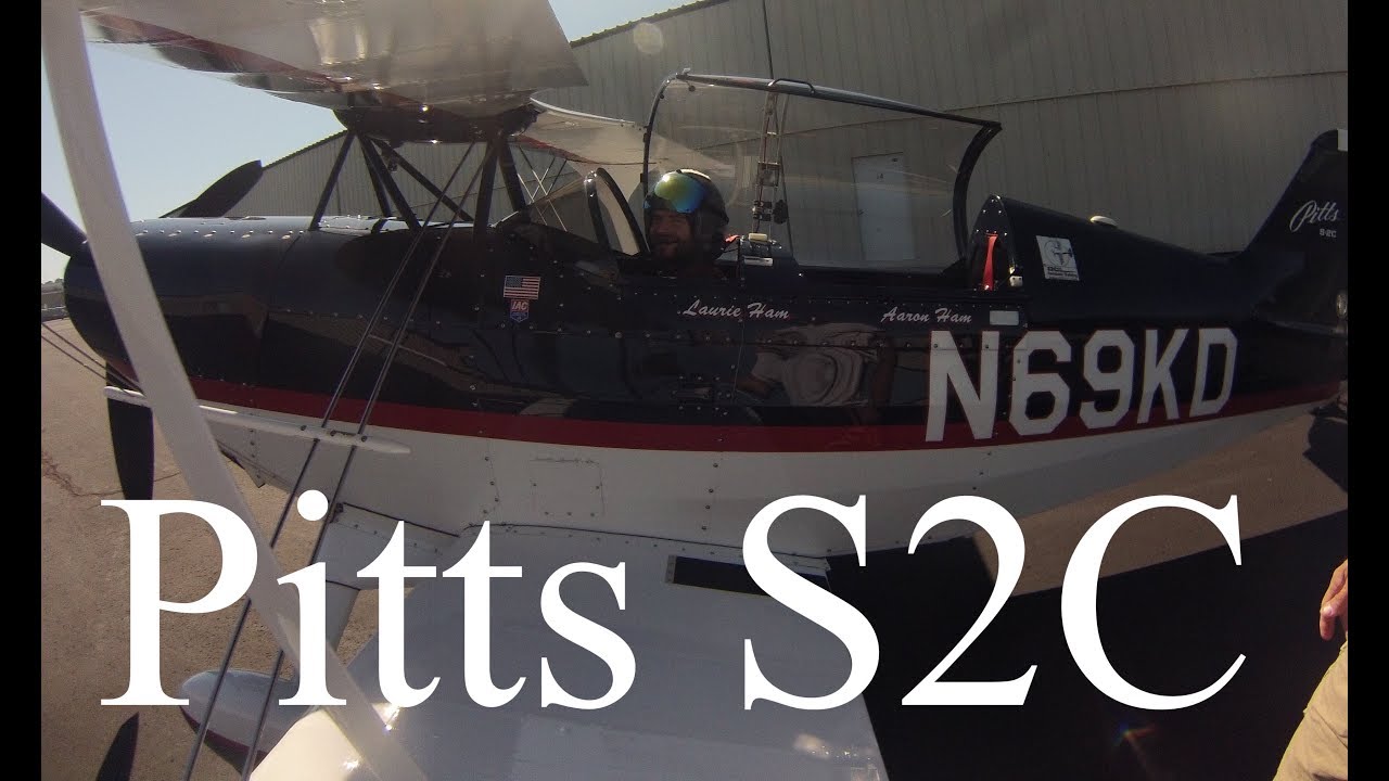 Flying in a Pitts S2C - YouTube