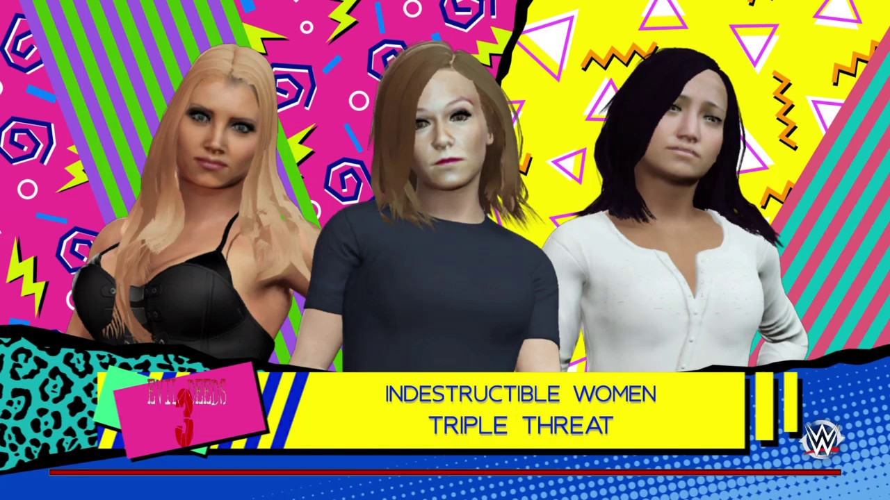 WWE 2K16 Dark Night Films Lolita Vs Alison Sumner Vs Sumner's Patient ...