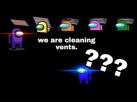*cleaning vents* new update??? among us tricks to fool Crewmates. - YouTube