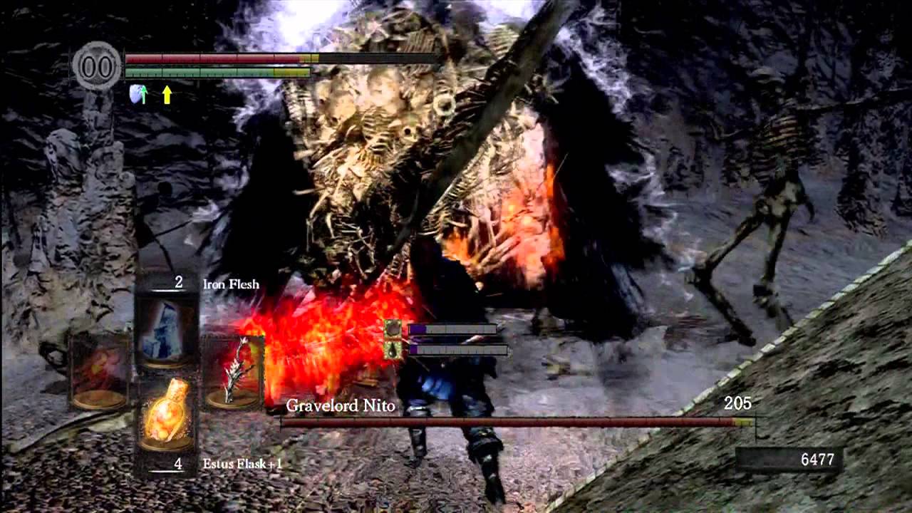 Dark Souls Boss: Gravelord Nito - YouTube