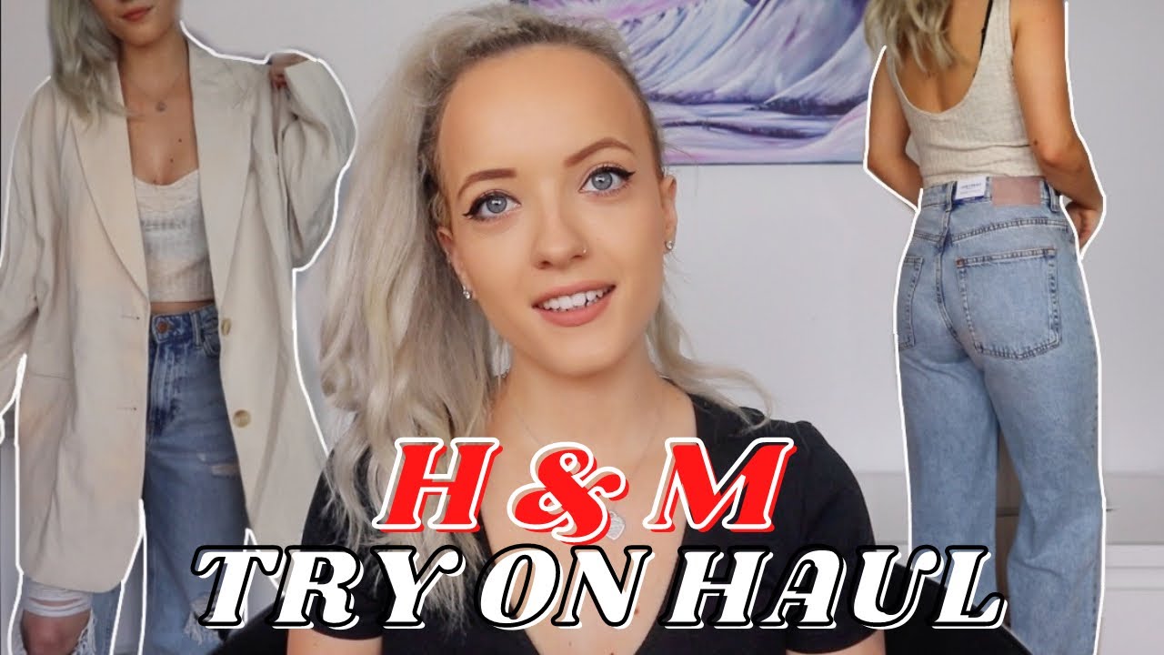H&M TRY ON HAUL *new in* 2021 - YouTube