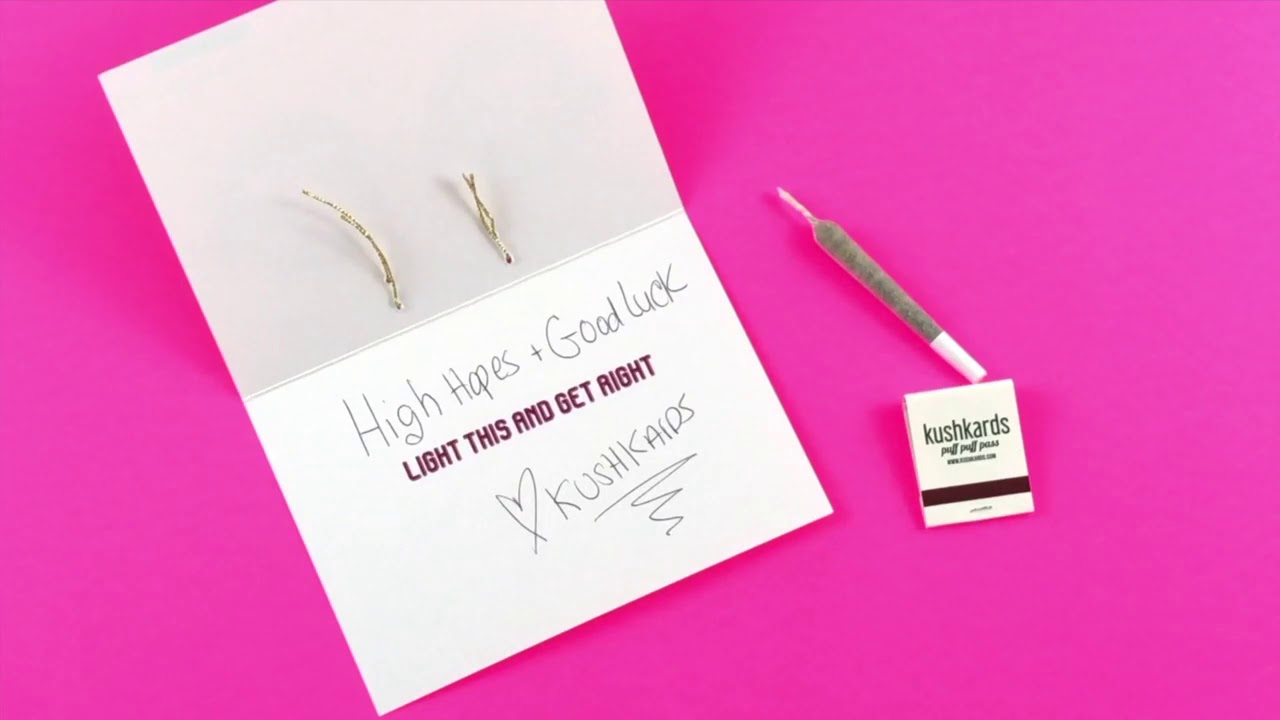 Cannabis Greeting Cards : KushKards - YouTube
