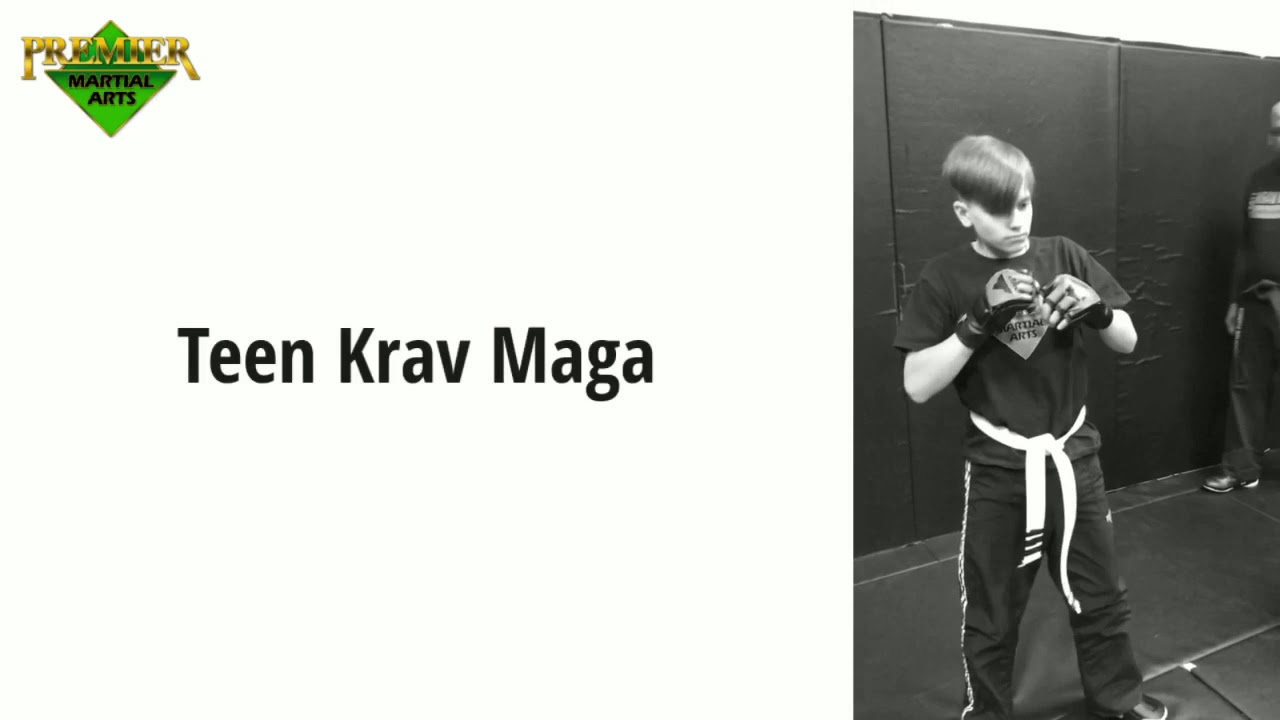 Teen Krav Maga & Kickboxing Winter Test - YouTube