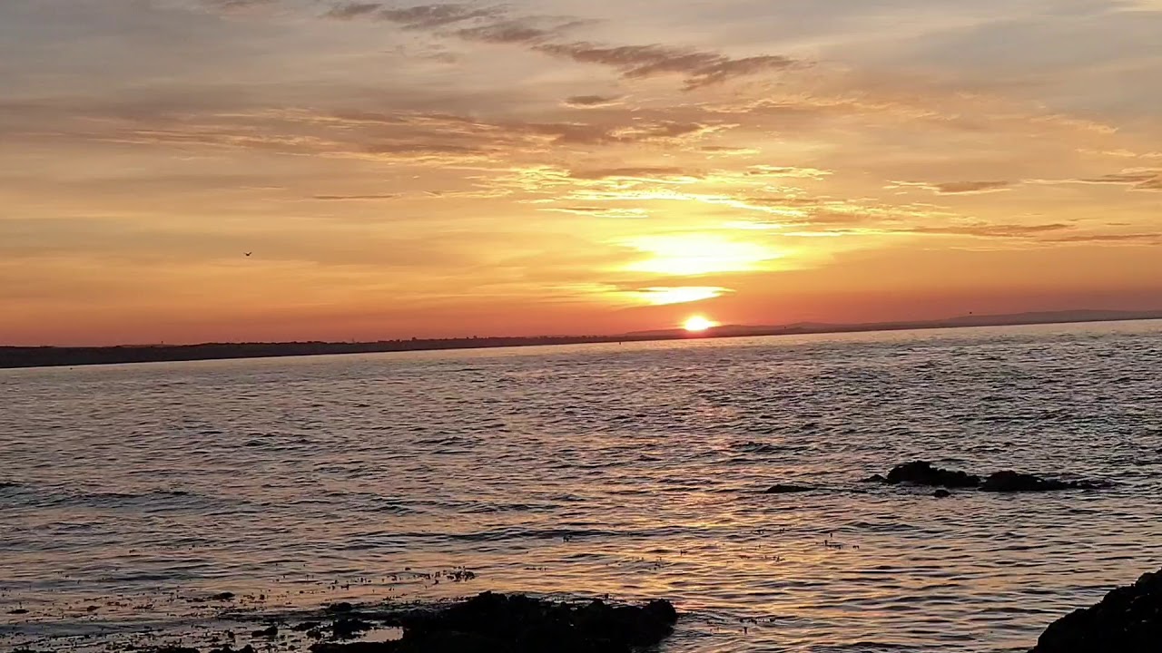 Beautiful sunset |Skerries Dublin Ireland - YouTube