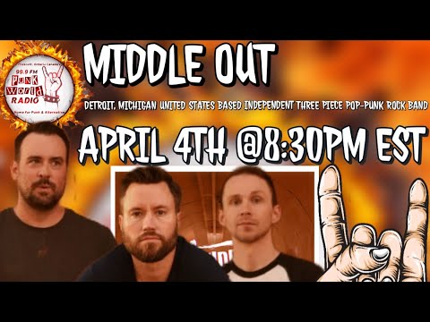 Middle Out (Detroit Michigan Pop Punk Trio) Interview On 99.9 Punk ...