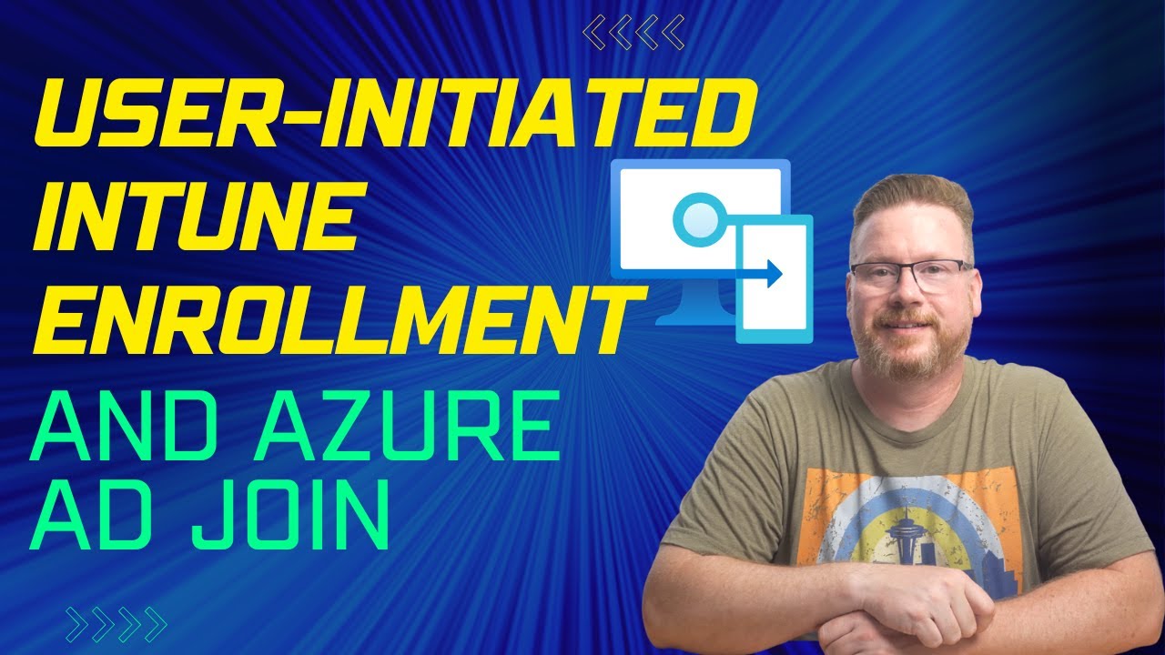User-Initiated Intune Enrollment and Azure AD Join - YouTube