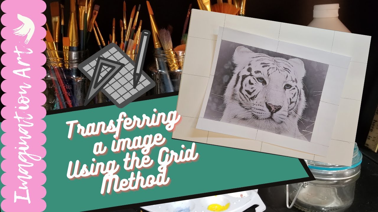 Transferring image using the Grid Method - YouTube