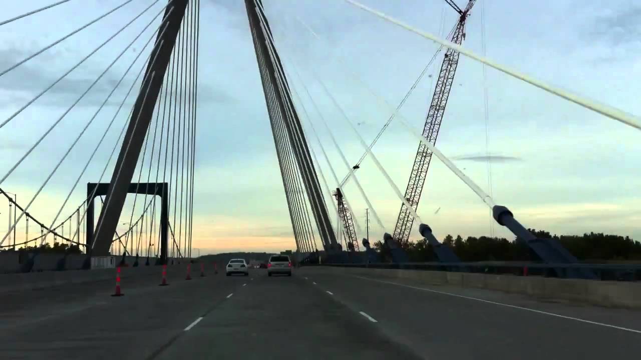Crossing the New Paseo Bridge AKA the Christopher S. Bond B - YouTube