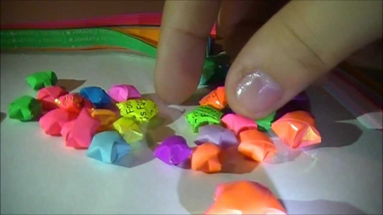 How to make an origami star EASY - YouTube