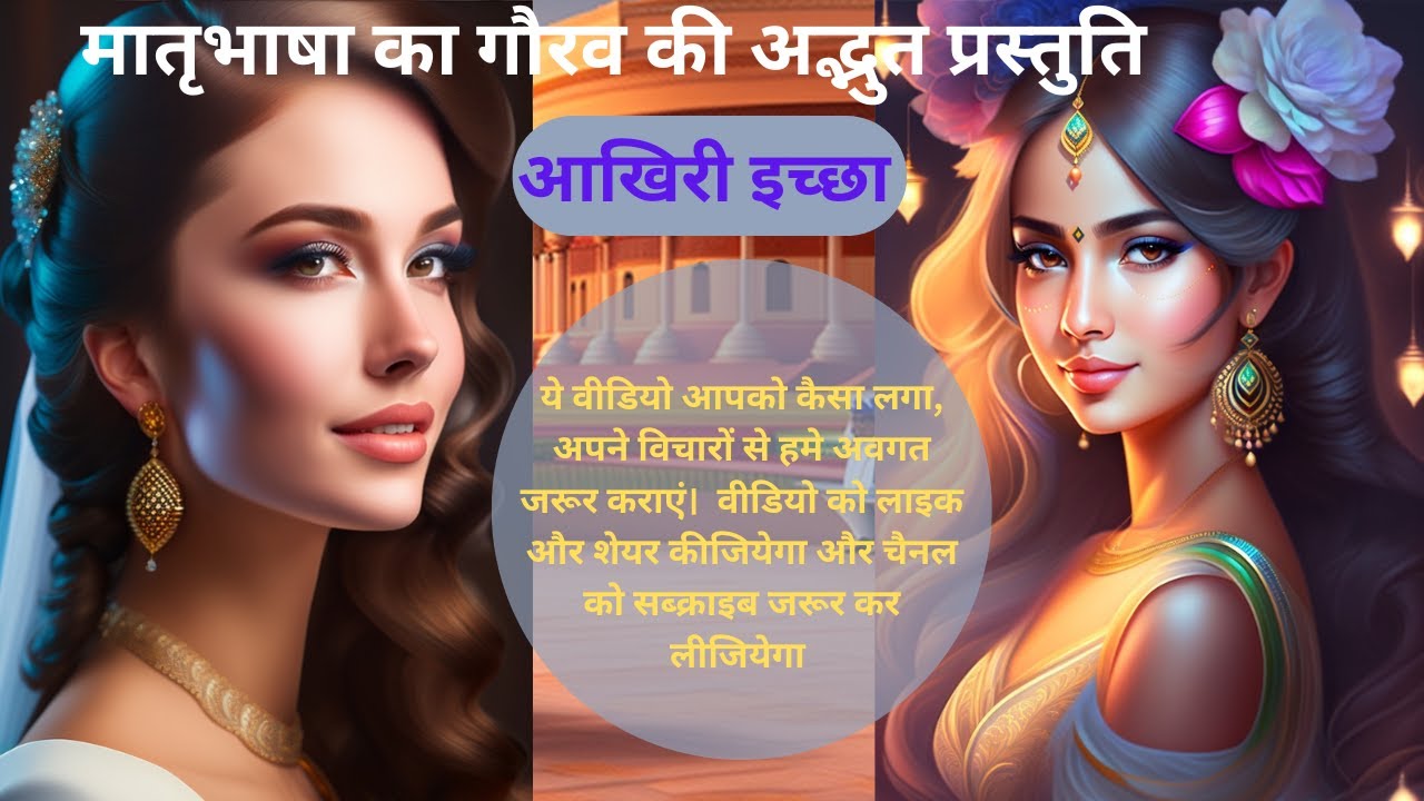 आखिरी इच्छा !! aakhiri ichchha !! #story #हिन्दीकहानियां #कहानियां ...