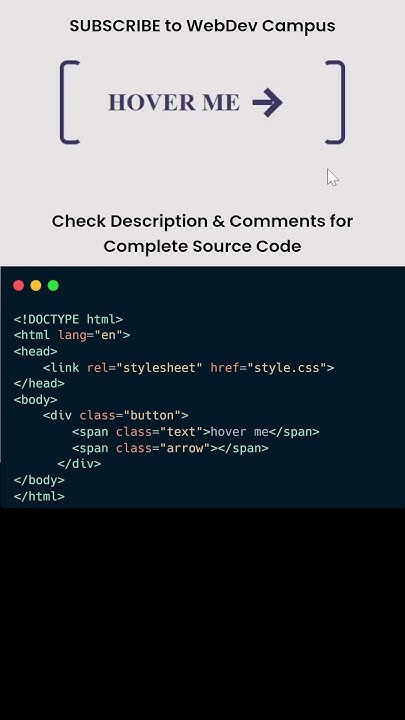 Amazing Button Hover Animation using HTML CSS | CSS Animation Project - YouTube