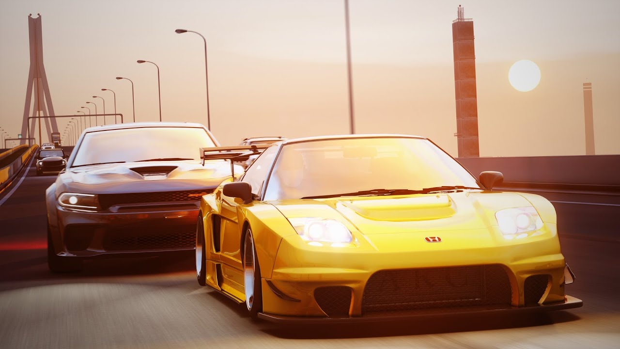 JDM v Muscle v2 | SRP No Hesi | RTX 3090 | NSX v Hellcat - YouTube