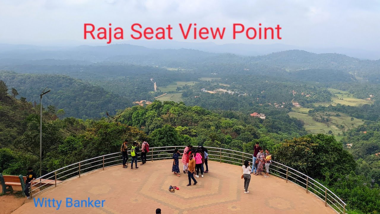 Raja Seat View Point Madikeri Coorg @WittyBanker - YouTube
