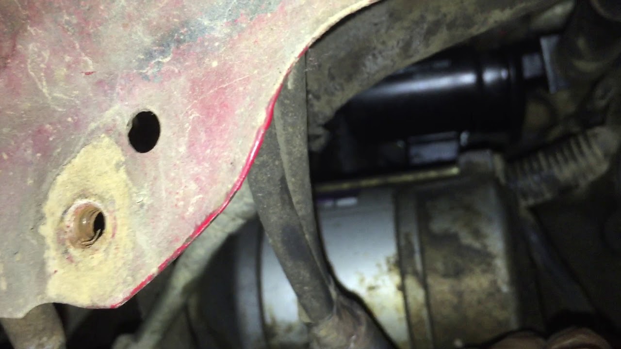 where fuel filter is located 1993 toyota truck 2 4l - YouTube