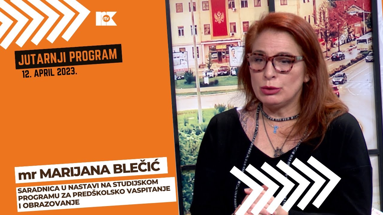 Jutarnji program 12. 4. 2023. mr Marijana Blečić, Filozofski fakultet ...