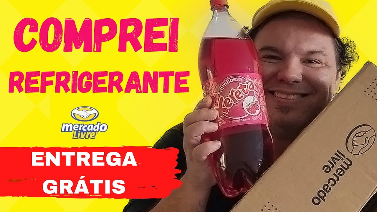 Provando Refrigerante XERETA Sabor Framboesa, Será Que é Gostoso? - YouTube