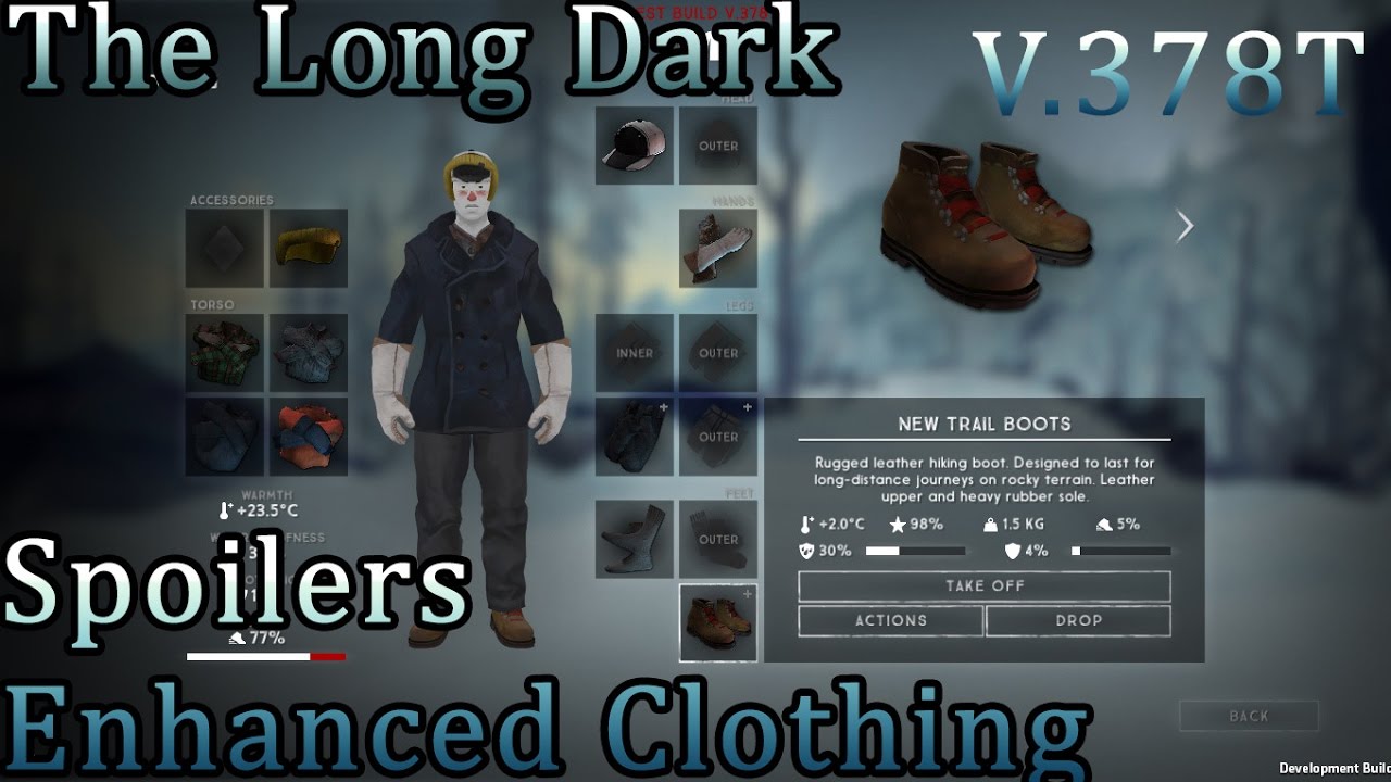 The Long Dark - Spoilers - V 378T Enhanced Clothing System - YouTube